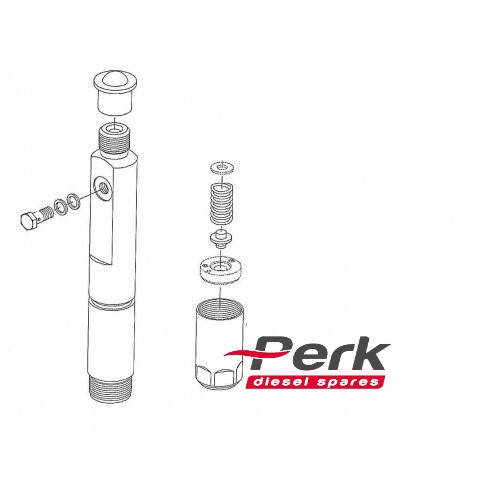 Complete Injector Body for KBEL82P149 - Diesel Engine Spares | PerkDiesel