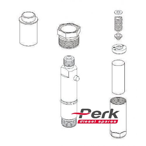 Complete Injector Body for KCA27S55 - Diesel Engine Spares | PerkDiesel
