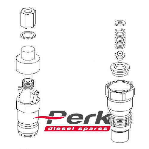 Complete Injector Body for KCA27S55 - Diesel Engine Spares | PerkDiesel