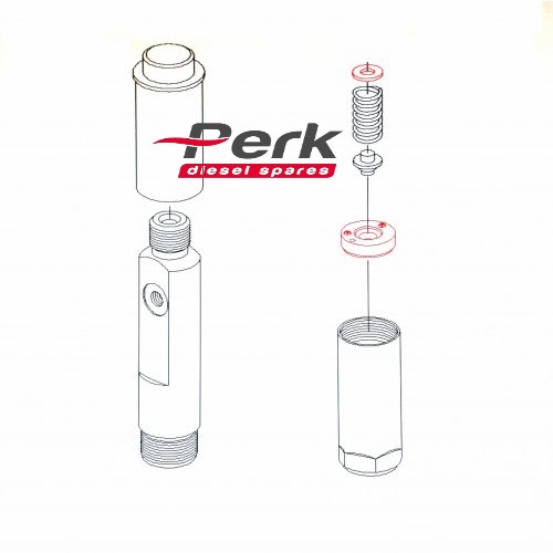 Complete Injector Body for KBEL64S21 - Diesel Engine Spares | PerkDiesel